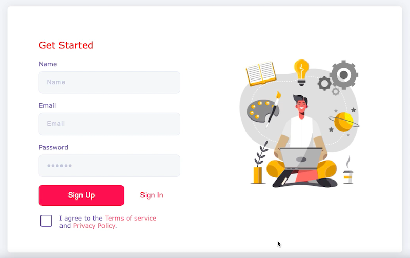 How To Build A Sign Up Form Using HTML CSS JavaScript THT How To Build A Sign Up Form Using HTML CSS JavaScript THT